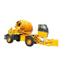 China 2 Cubic 4WD Diesel Self Loading Concrete Mixer Truck XCMG HY-200 for sale