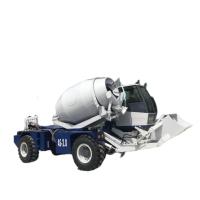 China 2 Cubic 4WD Diesel Self Loading Concrete Mixer Truck XCMG HY-200 for sale