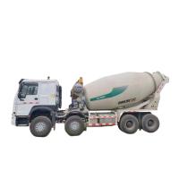 China Sinotruk Howo 10m3 Concrete Mixer Truck G10K 450L Water Tank Volume for sale
