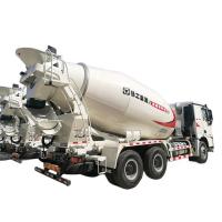 China Sinotruk Howo 10m3 Concrete Mixer Truck G10K 450L Water Tank Volume for sale