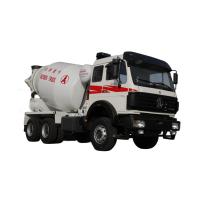 China Diesel Fuel Type BEIBEN Mixing Truck 6×4 380HP With High Safety for sale