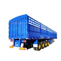 China FUWA Axle Fence High Side Wall Semi Trailer With JOST 3.5 Kingpin for sale
