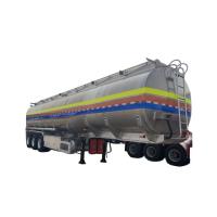 China 45000 Liters Diesel Oil Fuel Tanker Trailer Tri-Axle Tank Semi Trailer Manufacturer for sale