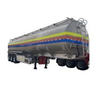 China 45000 Liters Diesel Oil Fuel Tanker Trailer Tri-Axle Tank Semi Trailer Manufacturer for sale