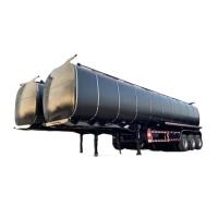 China 4 Axle 65 Cbm Liquid Asphalt Tanker Trailer Bitumen Trailer For Sale for sale