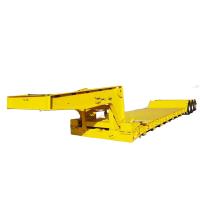 China 3 Axle Excavator Trailer Lowboy Excavator Loading Gooseneck Trailer for sale