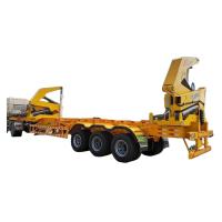 China 45 Ton Container Side Lifter Trailer Transport 40-Foot Containers for sale