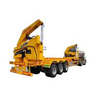 China 45 Ton Container Side Lifter Trailer Transport 40-Foot Containers for sale