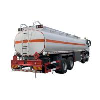 China Sinotruk 8*4 25000L 6000 Gallon Oil Tankers Truck Gasoline & Diesel Fuel Tank for sale