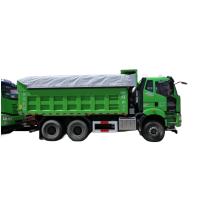 China FAW J6p 6X4 390HP Rear Tipping U Shape Dump Truck for Africa for sale