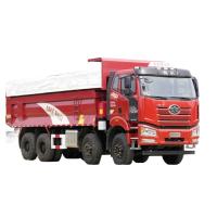 China FAW 8X4 J6P/J5P 50 Ton 420HP Heavy Tipper Dump Truck With Air Brake for sale