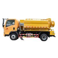 China Sinotruk 2-4cbm High Pressure Washing Vacuum Sewer Cleaner Flushing Vehicle Sewage Suction Tank Fecal Sludge Truck for sale