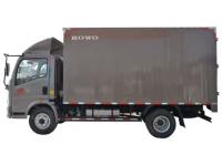 China Howo 3 Ton 4x2 Van Box Cargo Truck Lorry Truck For Mali Market For Sale for sale