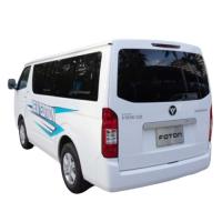 China FOTON Coach Bus 15 Seaters Flat Roof Cab Passenger Bus With Diesel Euro2 Engine for sale
