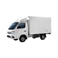 China Foton Euro 2 Diesel 10 Ton Van Box Cargo Truck Light Truck For Food Traxportation for sale