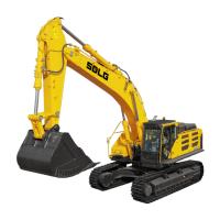 China SDLG Lingong E6550h E6550he 3.6m³ 3.2m³ Digging Bucket Mining Excavator for sale