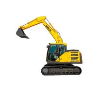 China SDLG Lingong E6135h Small Crawler Excavator 12.8t Digger With 0.55m³ Bucket 80kw Power for sale