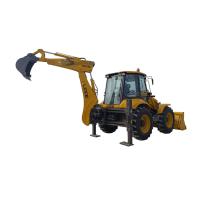 China SDLG Lingong Digger Wheel Loader B879f Backhoe Loaders With 1.2m³ Loading Bucket 0.2m³ Digging Bucket for sale