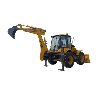 China SDLG Lingong Digger Wheel Loader B879f Backhoe Loaders With 1.2m³ Loading Bucket 0.2m³ Digging Bucket for sale