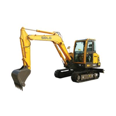 China SDLG Lingong E660FL Small Excavator 6t Digger With 0.22m³ Bucket for sale