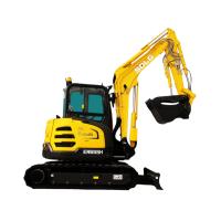 China SDLG Lingong Mini Crawer Digger 5.9tons Excavators Er655h With 0.18m³ Bucket For Urban Architecture for sale