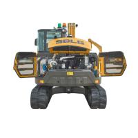 China SDLG Lingong Earth-Moving Machinery Mini Digger 8.7tons Er680h With 0.28m³ Bucket for sale