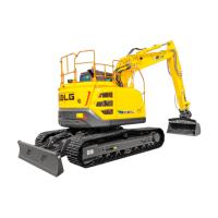 China SDLG Lingong Track Type Digger 15.2tons Er6155h Excavator With 0.55m³ Bucket for sale