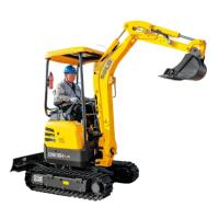 China SDLG Lingong Mini Excavators Er616h 1.88tons Digger With 0.04m³ Digging Bucaket Used In Ditch Construction Cushing Operation for sale