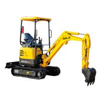 China SDLG Lingong Mini Excavators Er616h 1.88tons Digger With 0.04m³ Digging Bucaket Used In Ditch Construction Cushing Operation for sale