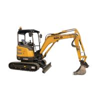 China SDLG Lingong LGMG Excavators Er626h 2.85t Mini Digger With 0.06cbm Digging Bucket Rops Cabin for sale