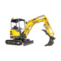 China SDLG Lingong LGMG Excavators Er626h 2.85t Mini Digger With 0.06cbm Digging Bucket Rops Cabin for sale
