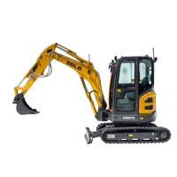 China SDLG Lingong LGMG Excavators Er627h 3t Mini Digger With 0.06cbm Digging Bucket for sale