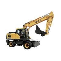 China SDLG Lingong LGMG 4 Tires Wheel Excavator E7220h 23t Digger With 0.95m³ Bucket for sale