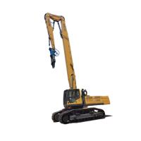 China SDLG Lingong LGMG 63tons Demolition Machine E6505hdm Special Excavator With 300kw 800mm Wide Crawler Tracks for sale
