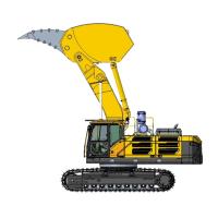 China SDLG Lingong LGMG E6600HS 62tons Heavy-Duty Hydraulic Mining Rock Ripper Excavator With Diamond-Tipped Teeth For Hard Rock Asphalt Frozen Soil Crushing for sale
