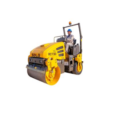 China SDLG Lingong Small 3t Hydraulic Vibratory Roller RC730 for Road Maintenance Repair for sale