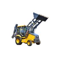 China XCMG XC870K Backhoe Loader 4 Wheel Drive Construction Machine 8 Ton Front Loader Back Digger For Municipal Road Repair Farm Project for sale
