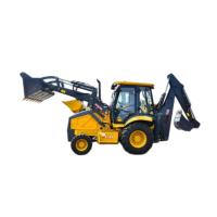 China XCMG XC870K Backhoe Loader 4 Wheel Drive Construction Machine 8 Ton Front Loader Back Digger For Municipal Road Repair Farm Project for sale