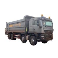 China Sinotruk HOWO Tx 8X4 Dump Truck Bauxite Mining Use Heavy Duty Tipper Truck for Guinea Bauxite Ore Transport for sale