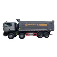 China Sinotruk HOWO Tx 8X4 Dump Truck Bauxite Mining Use Heavy Duty Tipper Truck for Guinea Bauxite Ore Transport for sale