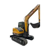 China XCMG XE60G PRO 6 Ton Crawler Excavator Mini Digger 0.24m³ Bucket Optional Offset Swing Boom New Small Excavator for Construction Landscaping Farm Work for sale