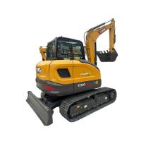 China XCMG XE60G PRO 6 Ton Crawler Excavator Mini Digger 0.24m³ Bucket Optional Offset Swing Boom New Small Excavator for Construction Landscaping Farm Work for sale