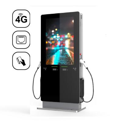 China 3 Phase EV Charger Level 2 22kW CCS Electric Car Charging Station for Home and Commercial Use for sale