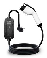 China 220V Type1 Mennekes Portable EV Charger 16A 32A 3.5KW 7KW CE TUV Certified for sale