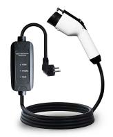 China 220V Type1 Mennekes Portable EV Charger 16A 32A 3.5KW 7KW CE TUV Certified for sale