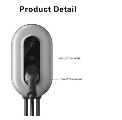China RuiQ M22 Commercial 3Phase EV Charger 22kW IP65 CE Certified Fast Charging Station for sale
