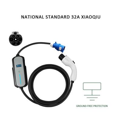China RuiQ JSAC22032A-M Portable EV Charger 16A 3.68KW IP65 Waterproof EVSE Home Charger for sale