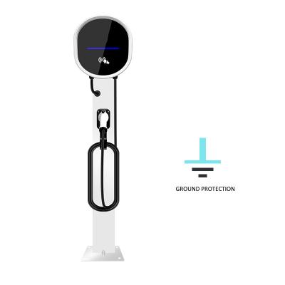 China RuiQ M13 AC220V 32A EV Rapid Charging Station Type 1 Type 2 Wall Mount for sale
