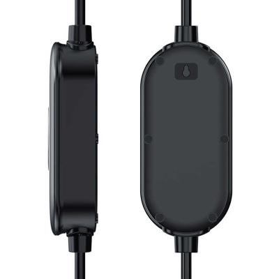 China RuiQ Wall Mounted EV Charger Level 2 16A Adjustable 110-240V CE Certified Type 1 Cable 5M for sale
