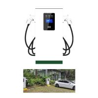 China RuiQ M11 11kW Wireless Car EV Charger 380V 240kg Floor Mounted DC Fast Charging Station for sale